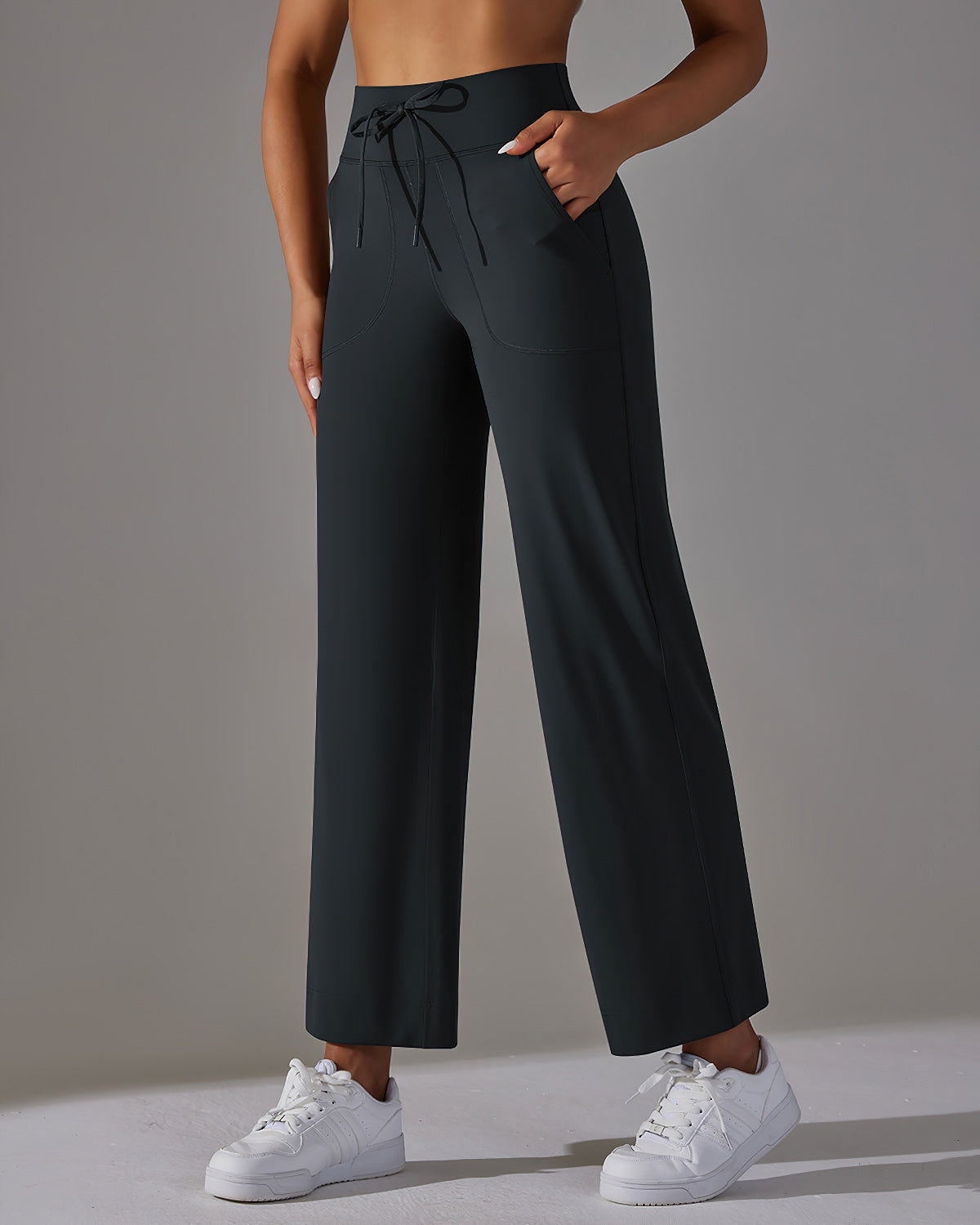 Fern Flare Pocket Leggings - Black – Amelia Activewear