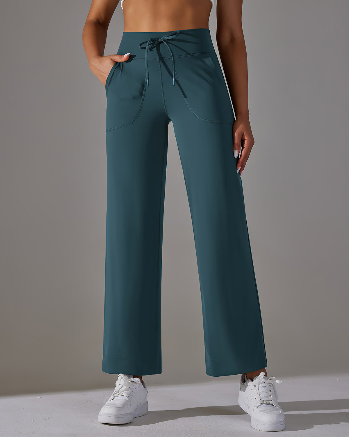 Fern Flare Pocket Leggings - Teal – Amelia Activewear